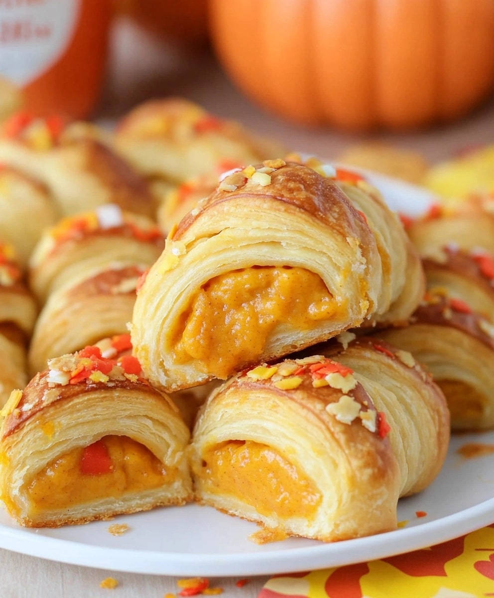 Cream Cheese Pumpkin Pie Crescent Rolls Recipe - Savory Recipe