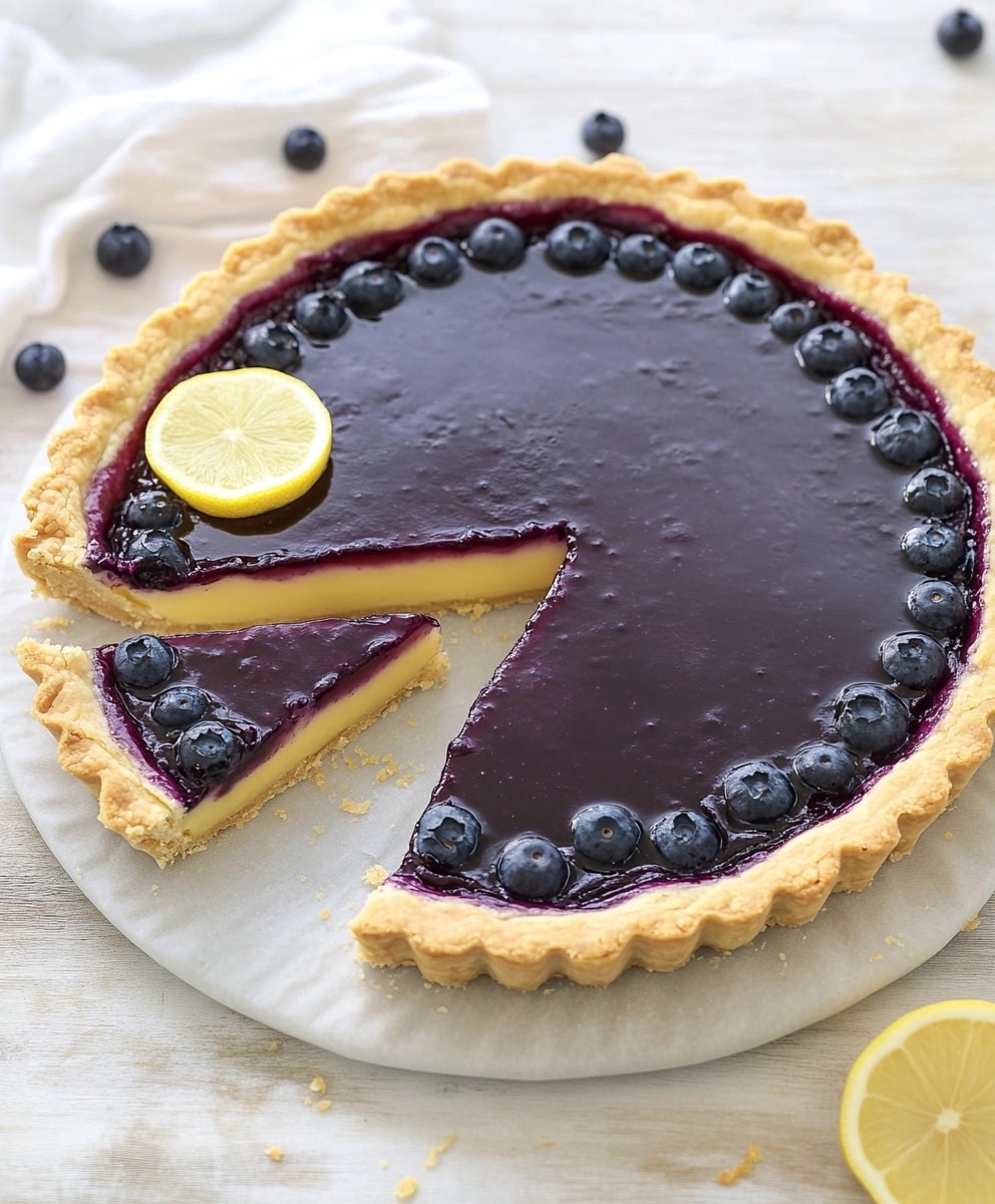 Blueberry–lemon Curd Tart Recipe - Savory Recipe