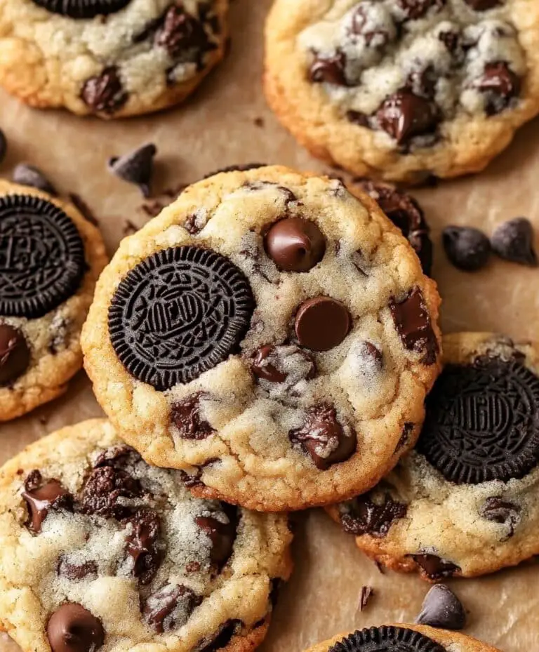 Chewy Oreo Chocolate Chip Cookies Recipe - Savory Recipe