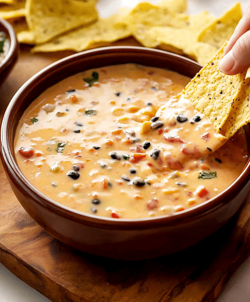 Velveeta Queso - Cowboy Queso Recipe - Savory Recipe