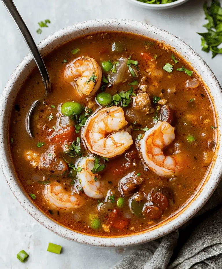 Easy Shrimp Gumbo Recipe - Savory Recipe