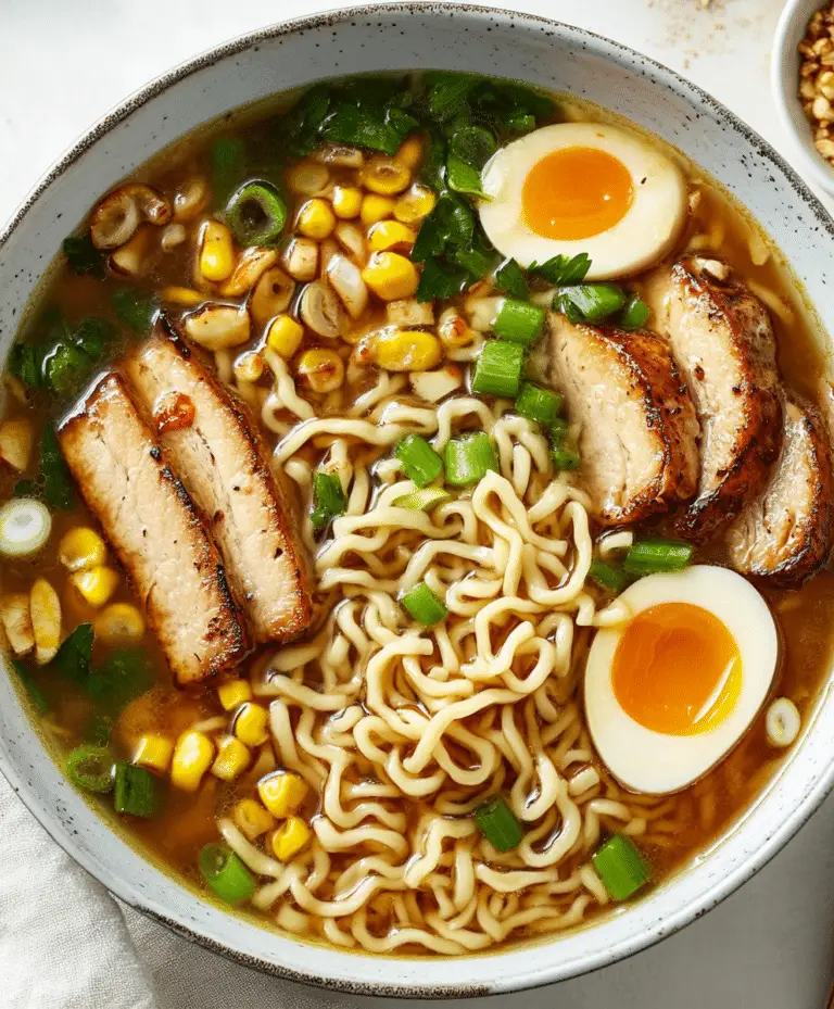 Homemade Ramen Recipe - Savory Recipe