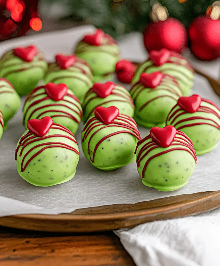 Grinch Cookies Recipe - Savory Recipe