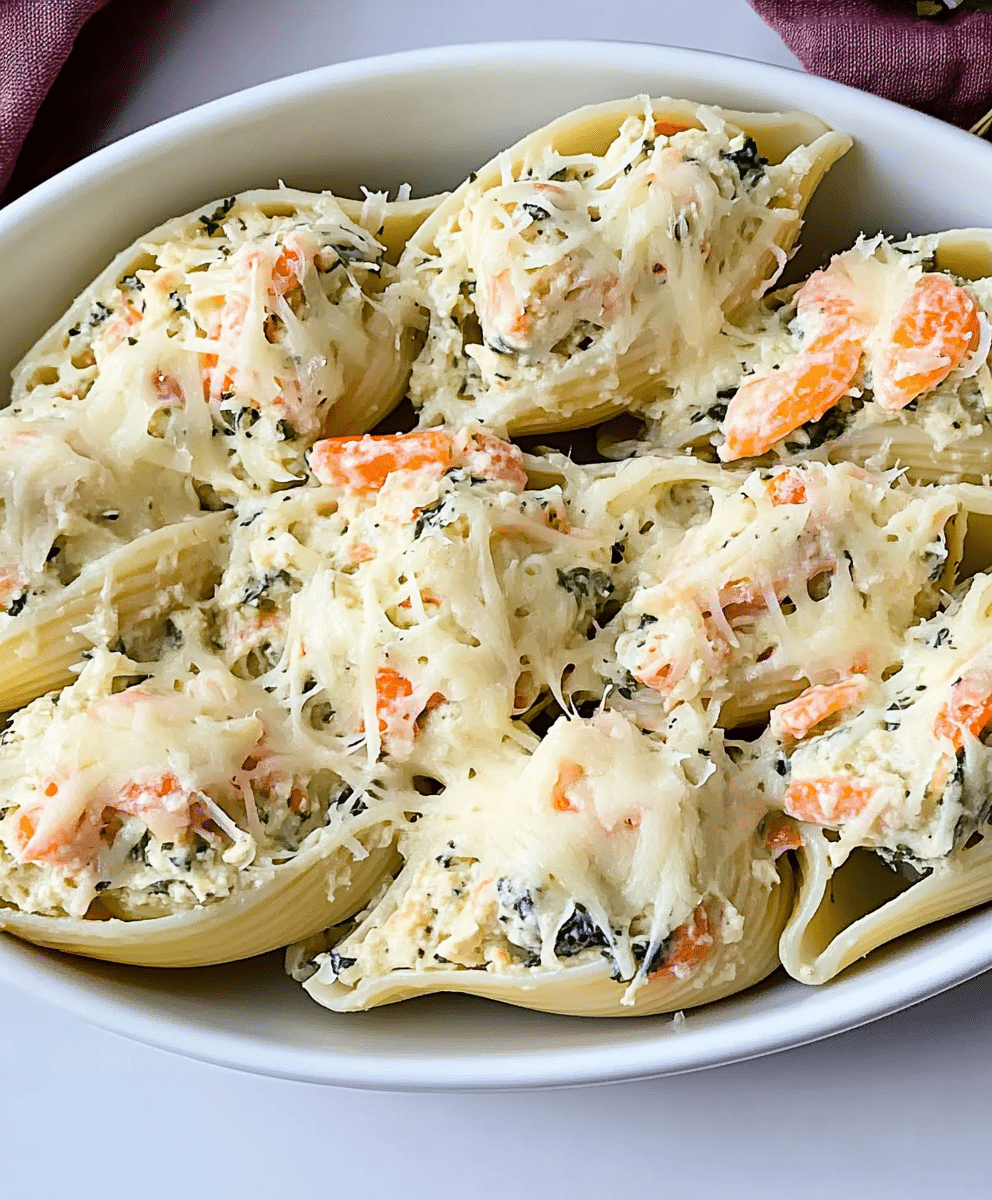 Creamy Seafood Stuffed Shells Recipe - Savory Recipe