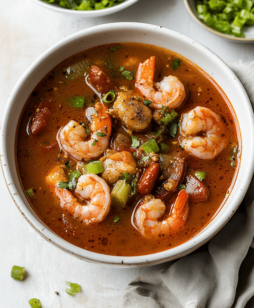 Easy Shrimp Gumbo Recipe - Savory Recipe