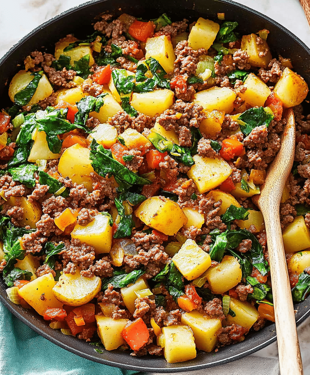 Ground Beef And Potatoes Recipe - Savory Recipe