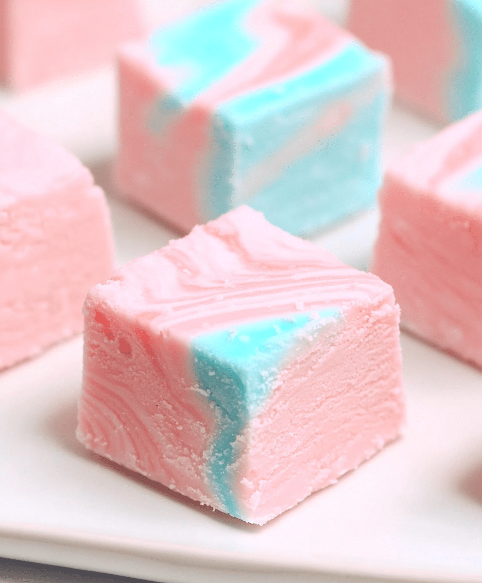 Cotton Candy Fudge Recipe - Savory Recipe