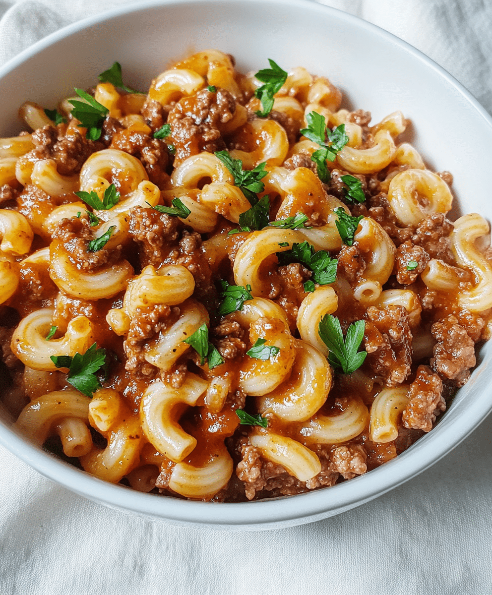 Beefaroni Recipe - Savory Recipe