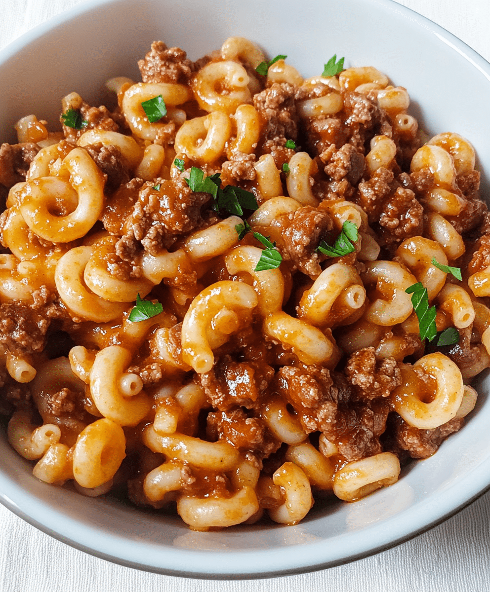 Beefaroni Recipe - Savory Recipe