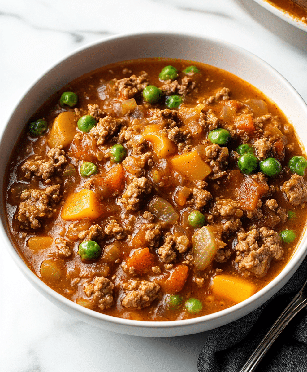 Hamburger Stew Recipe - Savory Recipe