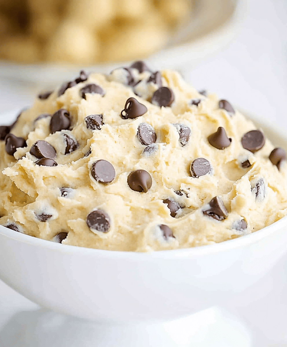Chocolate Chip Cookie Dough Dip Recipe - Savory Recipe