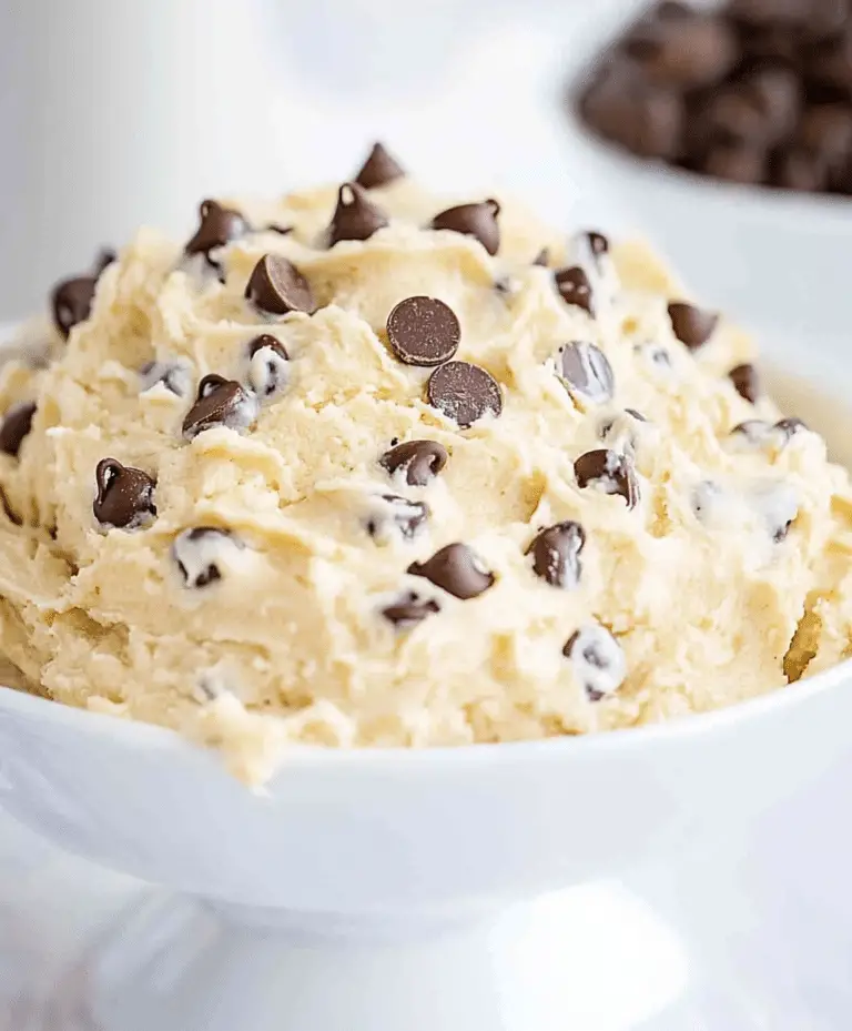Chocolate Chip Cookie Dough Dip Recipe - Savory Recipe