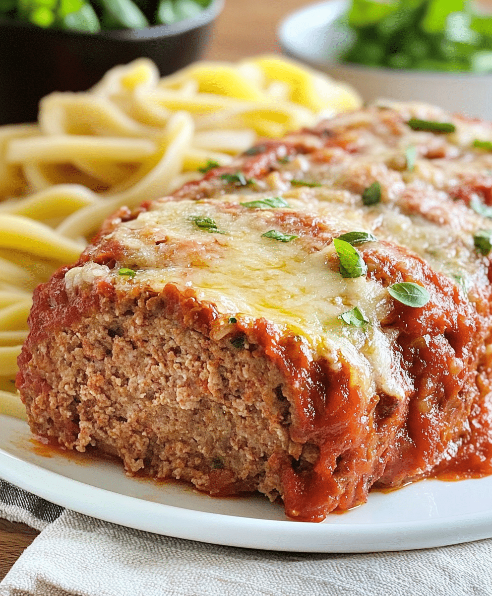 Easy Italian Meatloaf Recipe - Savory Recipe