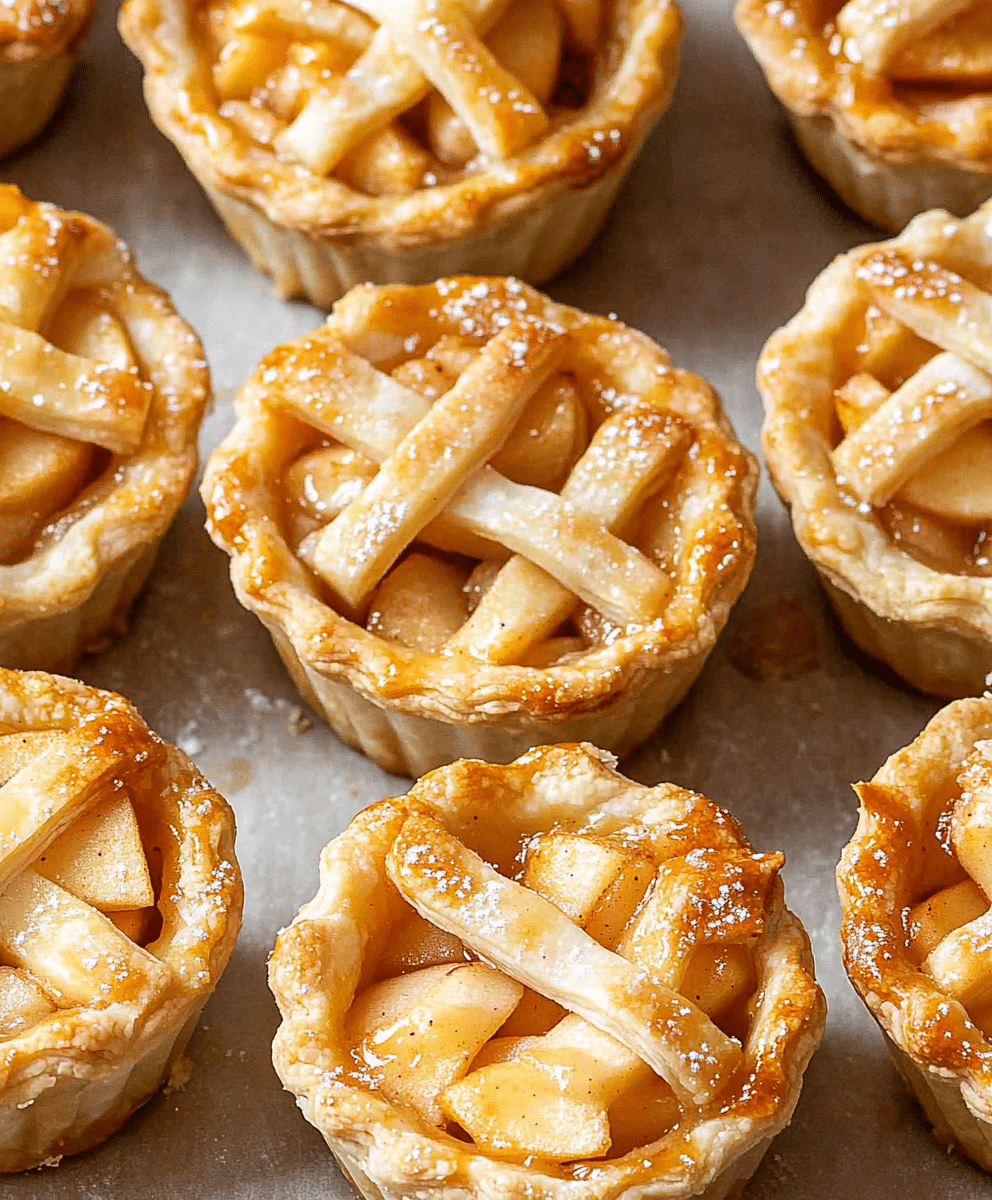 Muffin Tin Mini Apple Pies Recipe - Savory Recipe