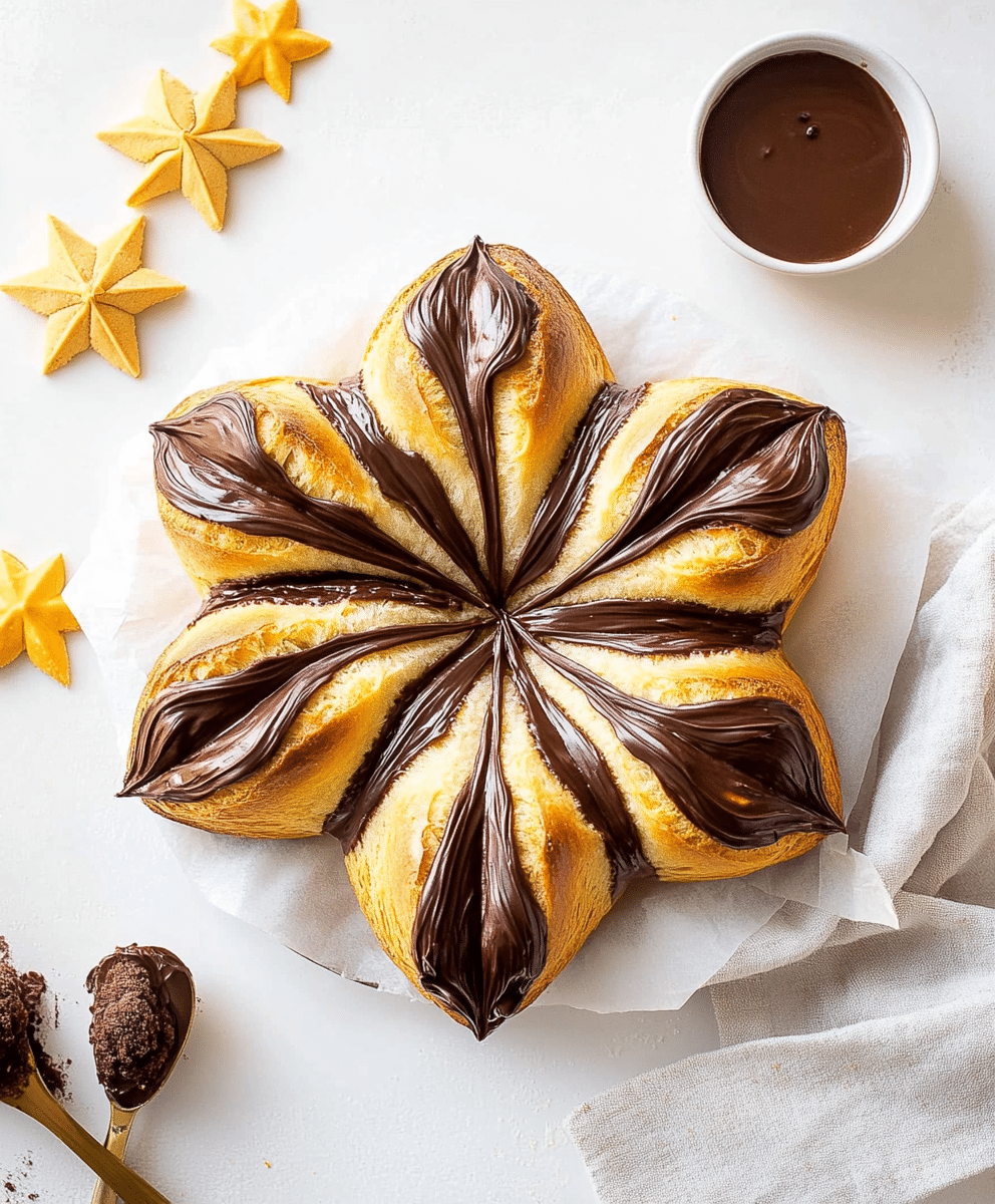 Nutella Star Bread Recipe - Savory Recipe