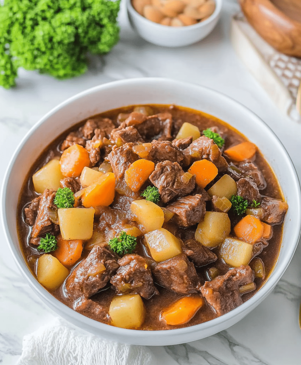 Old Fashioned Beef Stew Recipe - Savory Recipe