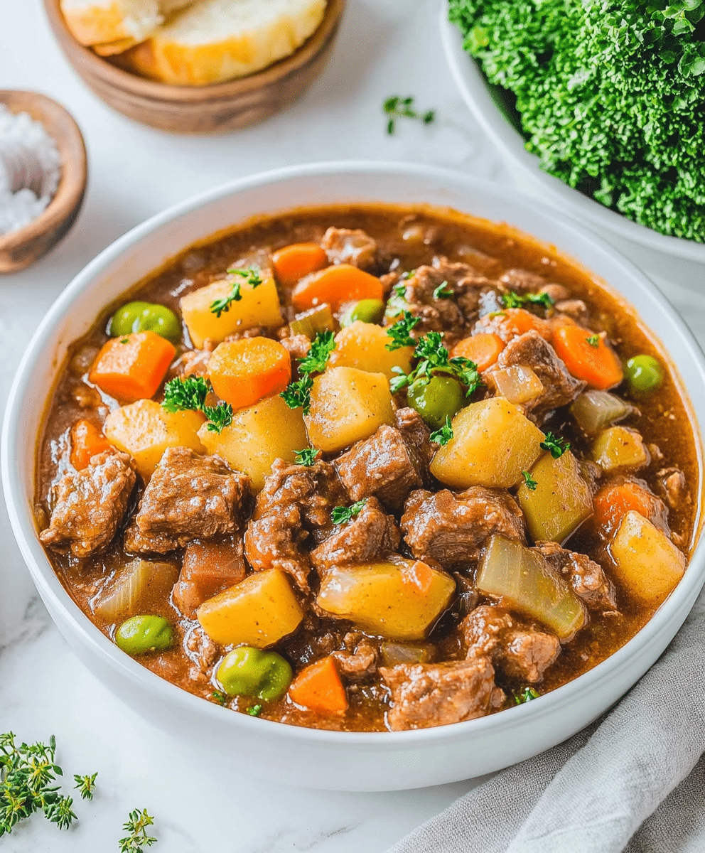 Old Fashioned Beef Stew Recipe - Savory Recipe