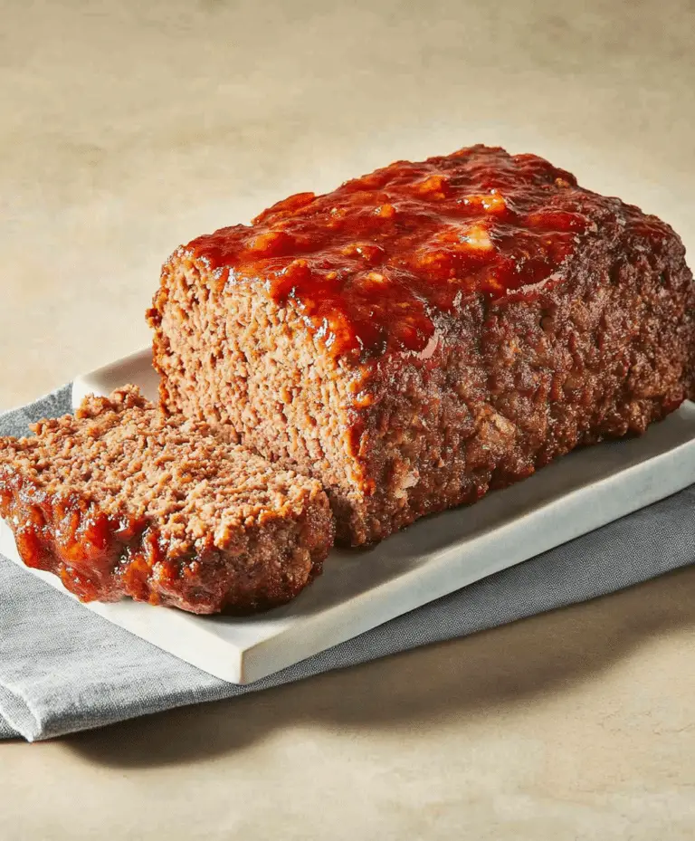 Old Fashioned Meatloaf - Classic Meatloaf Recipe - Savory Recipe