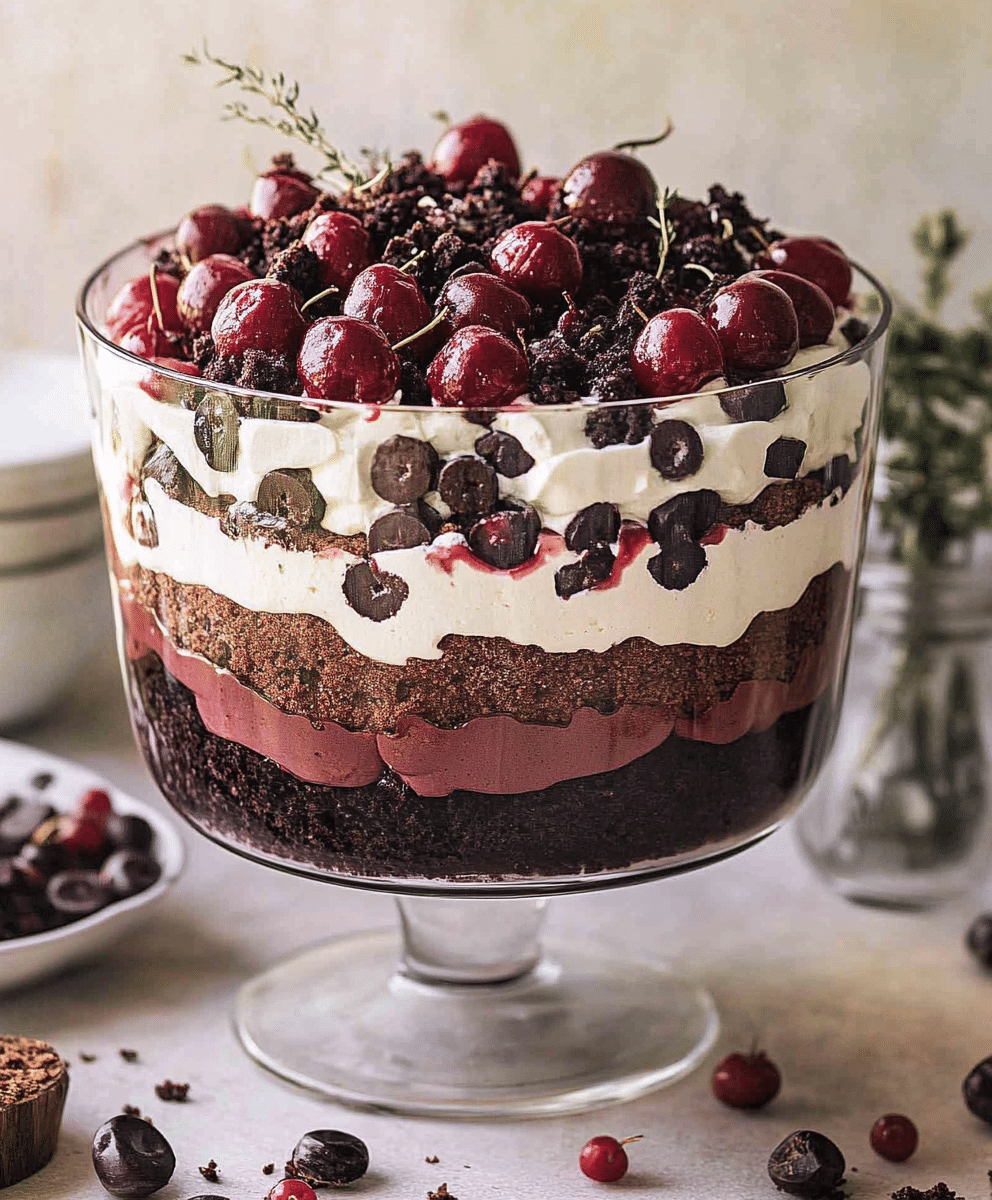 Black Forest Trifle Recipe - Savory Recipe