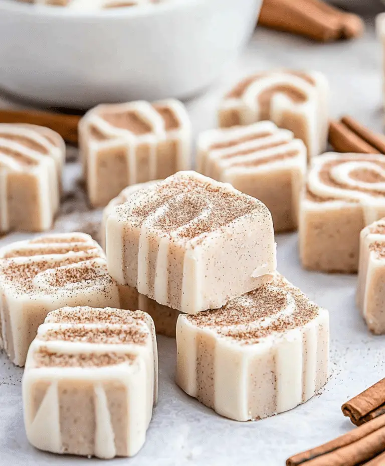 Cinnamon Roll Fudge Recipe - Savory Recipe