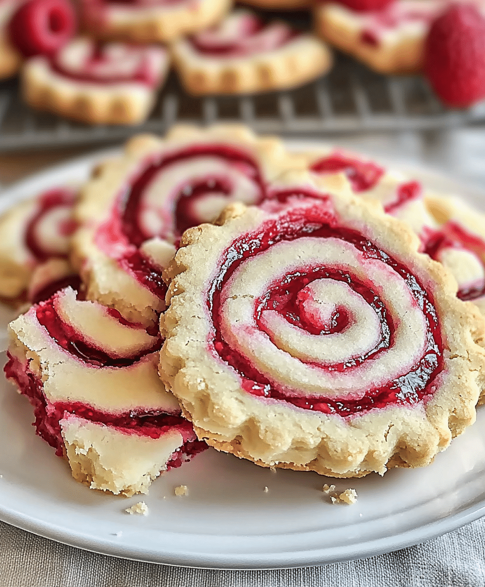 Irresistible Raspberry Swirl Shortbread Recipe - Savory Recipe