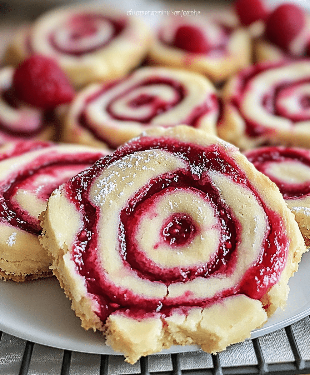 Irresistible Raspberry Swirl Shortbread Recipe - Savory Recipe