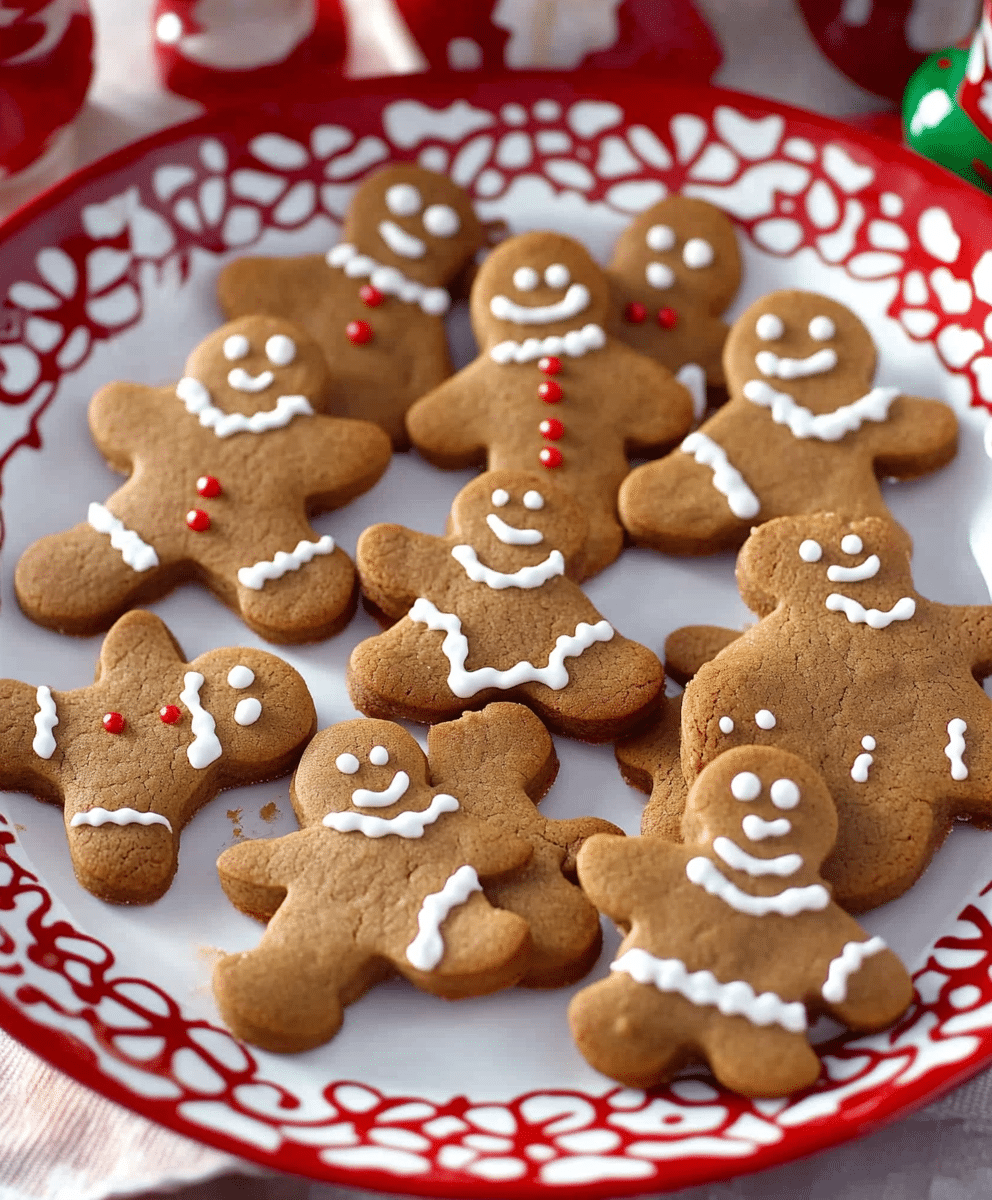 Soft & Chewy Gingerbread Men Cookies Recipe - Savory Recipe