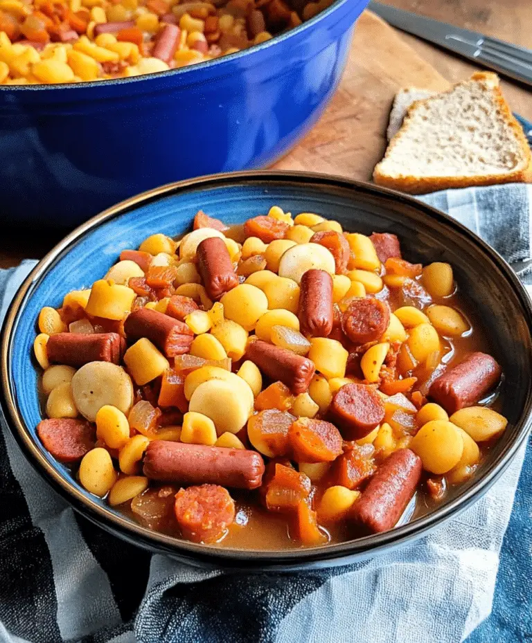 Campfire Hot Dog Stew Recipe - Savory Recipe