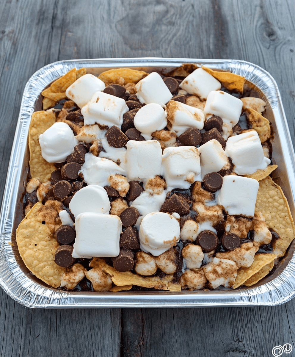 The Original S’mores Nachos Recipe - Savory Recipe