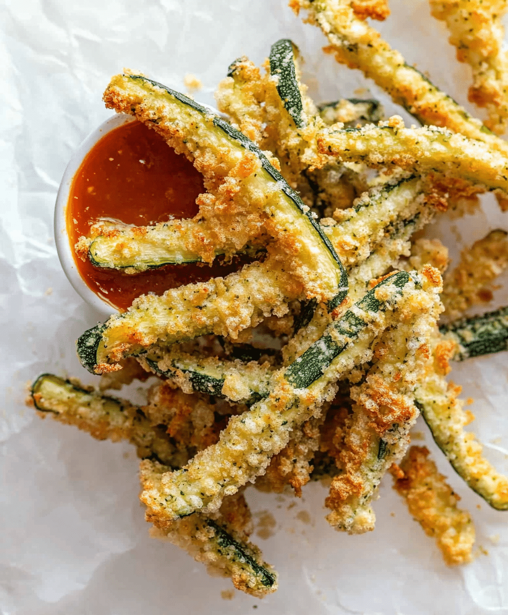 Air Fryer Zucchini Fries Recipe - Savory Recipe