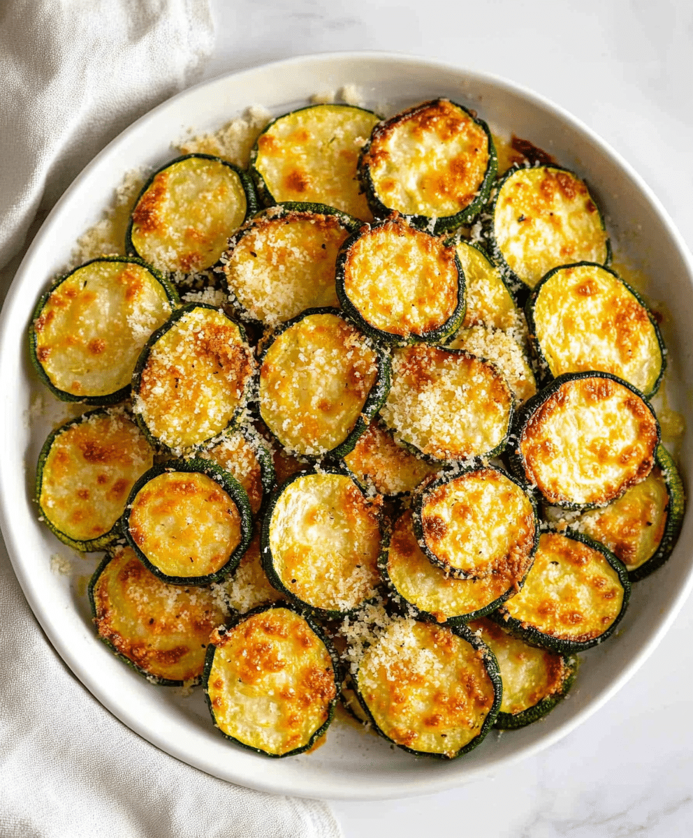 Baked Parmesan Zucchini Recipe - Savory Recipe