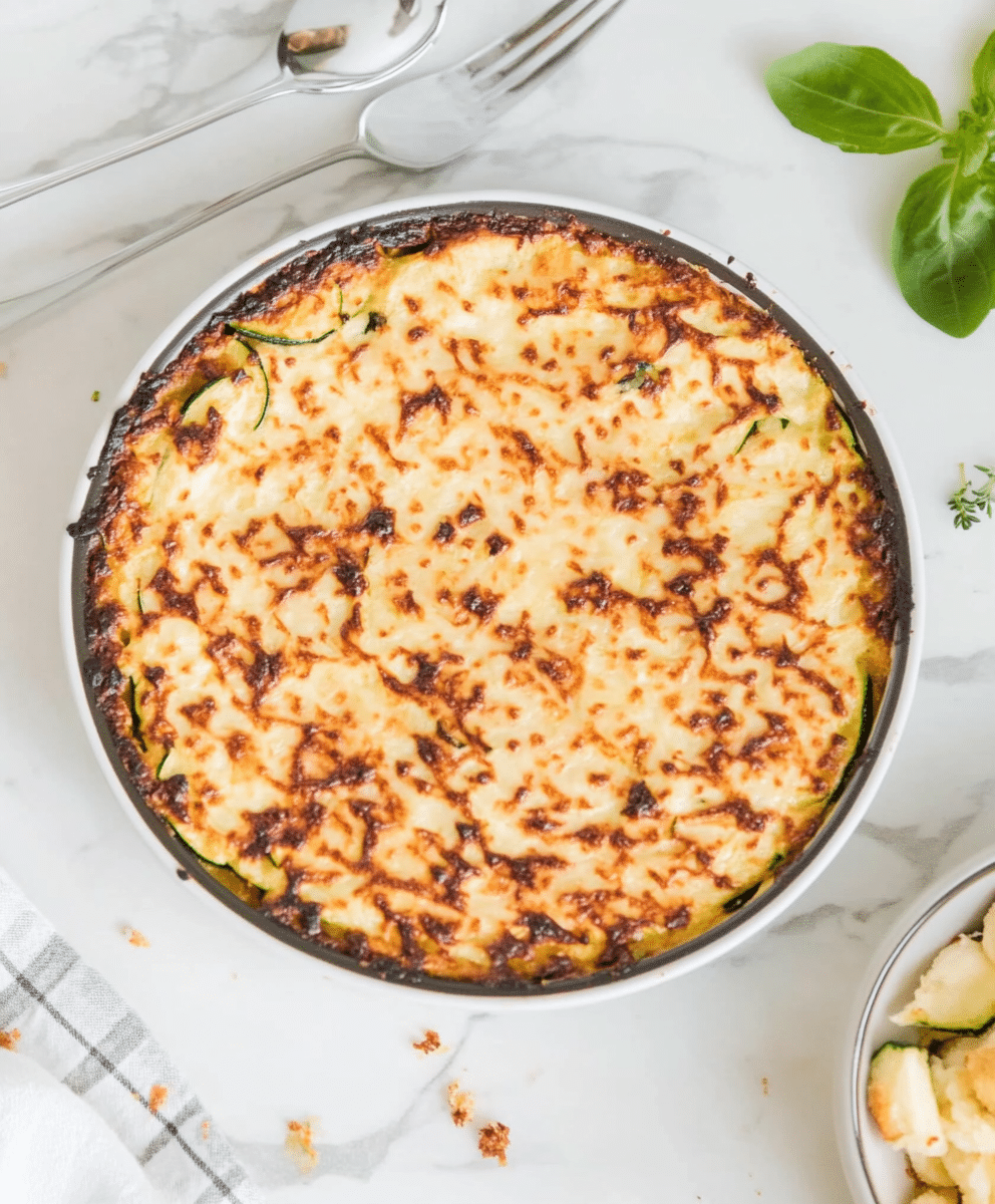 Italian Zucchini Bake Recipe - Savory Recipe