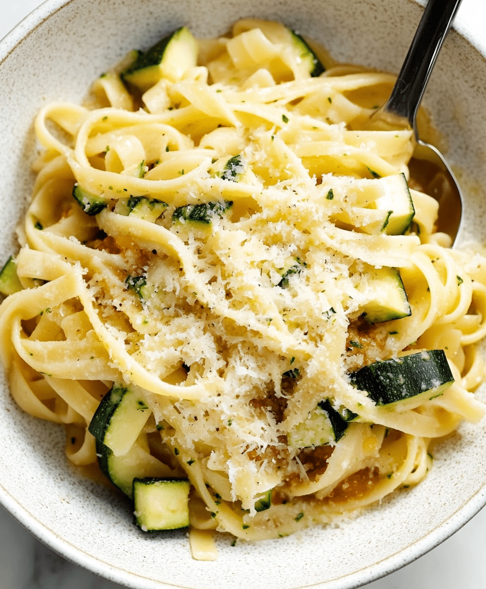 Simple Fresh Zucchini Pasta Sauce Recipe - Savory Recipe