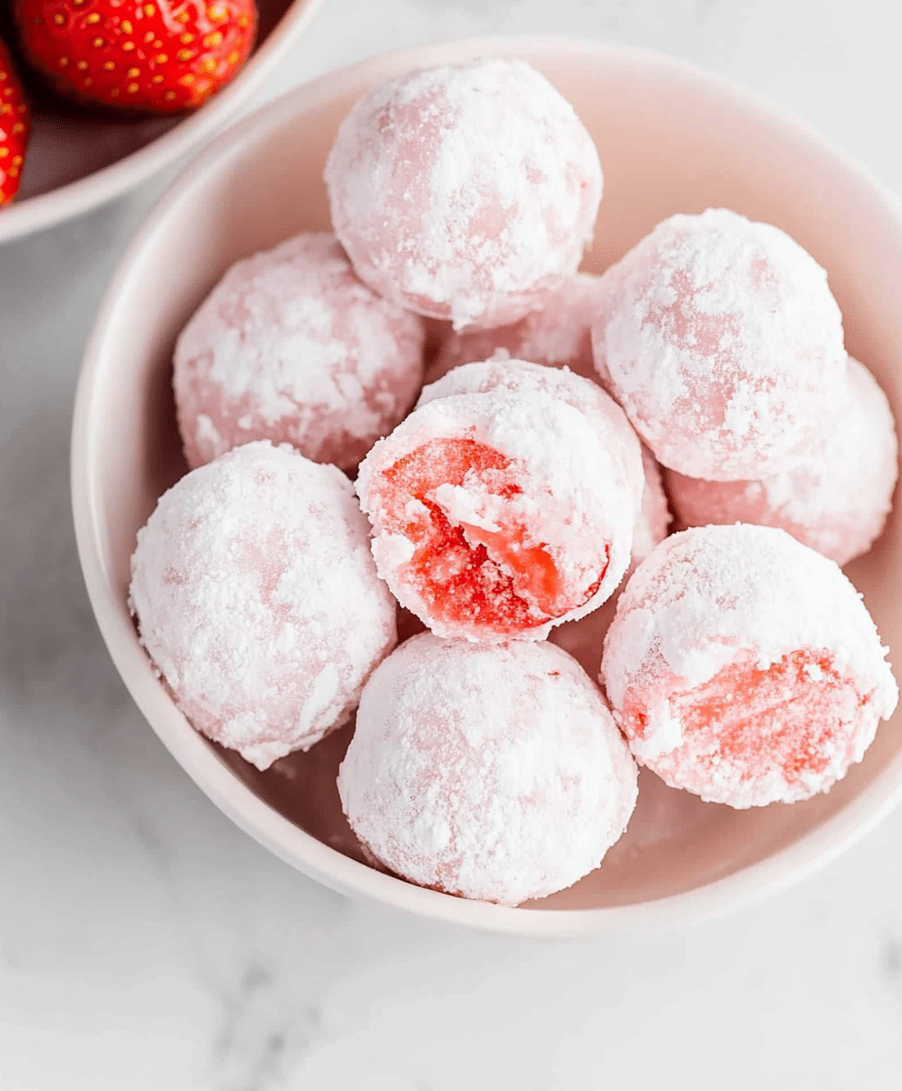 Strawberry Truffles Recipe - Savory Recipe