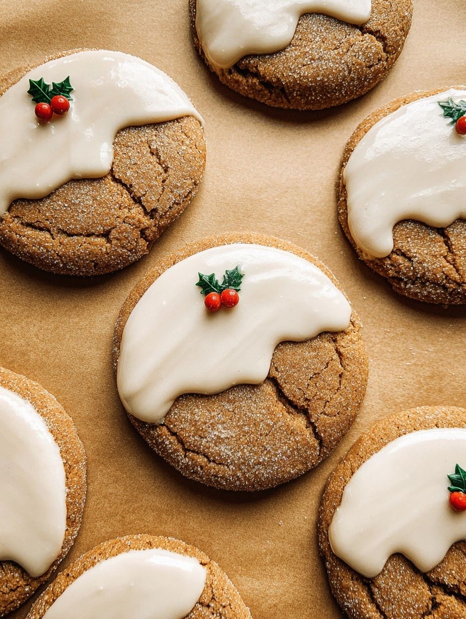 Soft Gingerbread Cookies With Maple Glaze Recipe