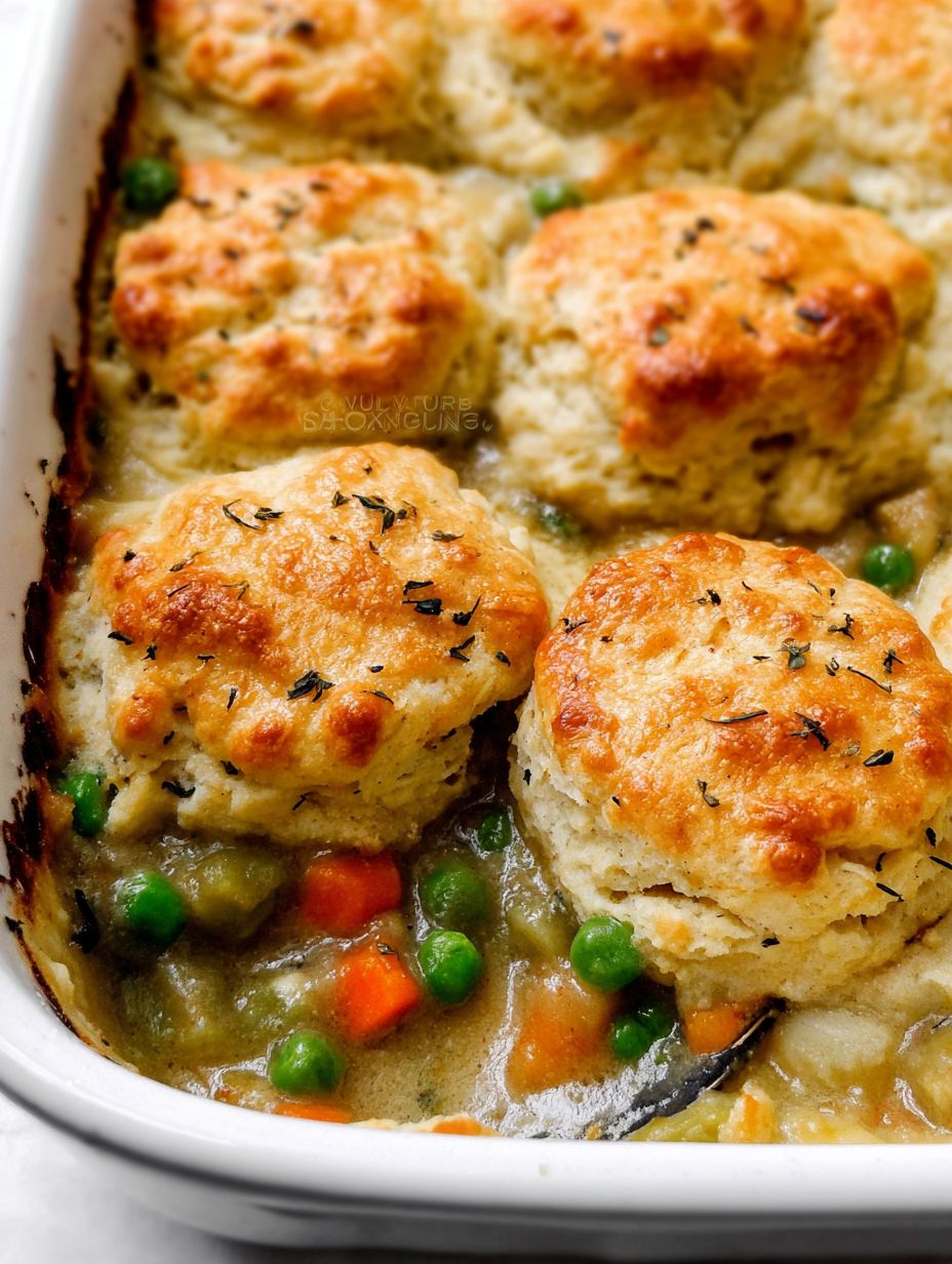 Cozy Biscuit & Vegetable Pot Pie Recipe for Vegetarian Thanksgiving ...