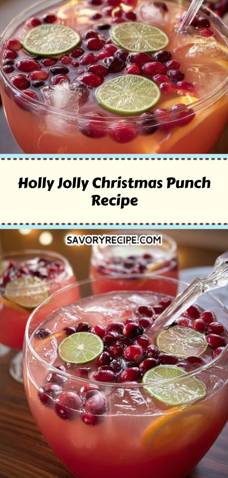 Holly Jolly Christmas Punch Recipe